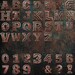 Red Alphabet Letters, Rusty Alphabet, PNG Alphabet, Rusty Letters ...