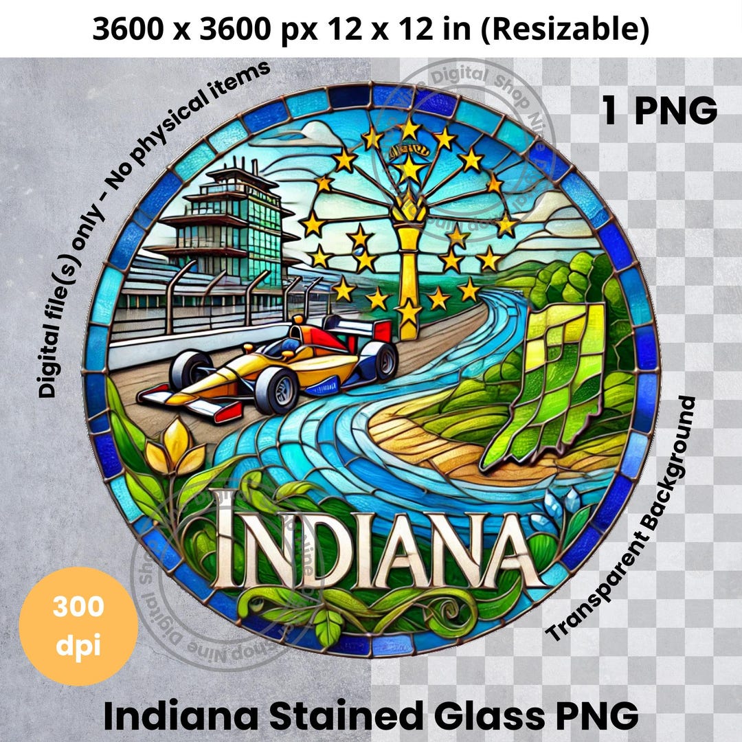 Indiana Png, Indiana State Sticker Png, Indiana State Art, USA States ...