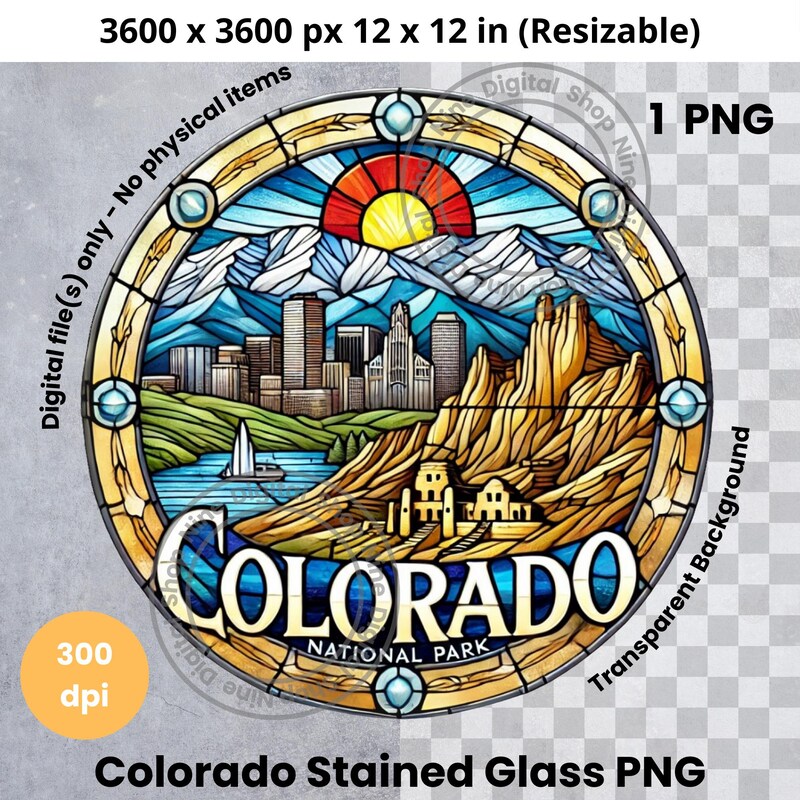 Colorado Stained Glass - Etsy