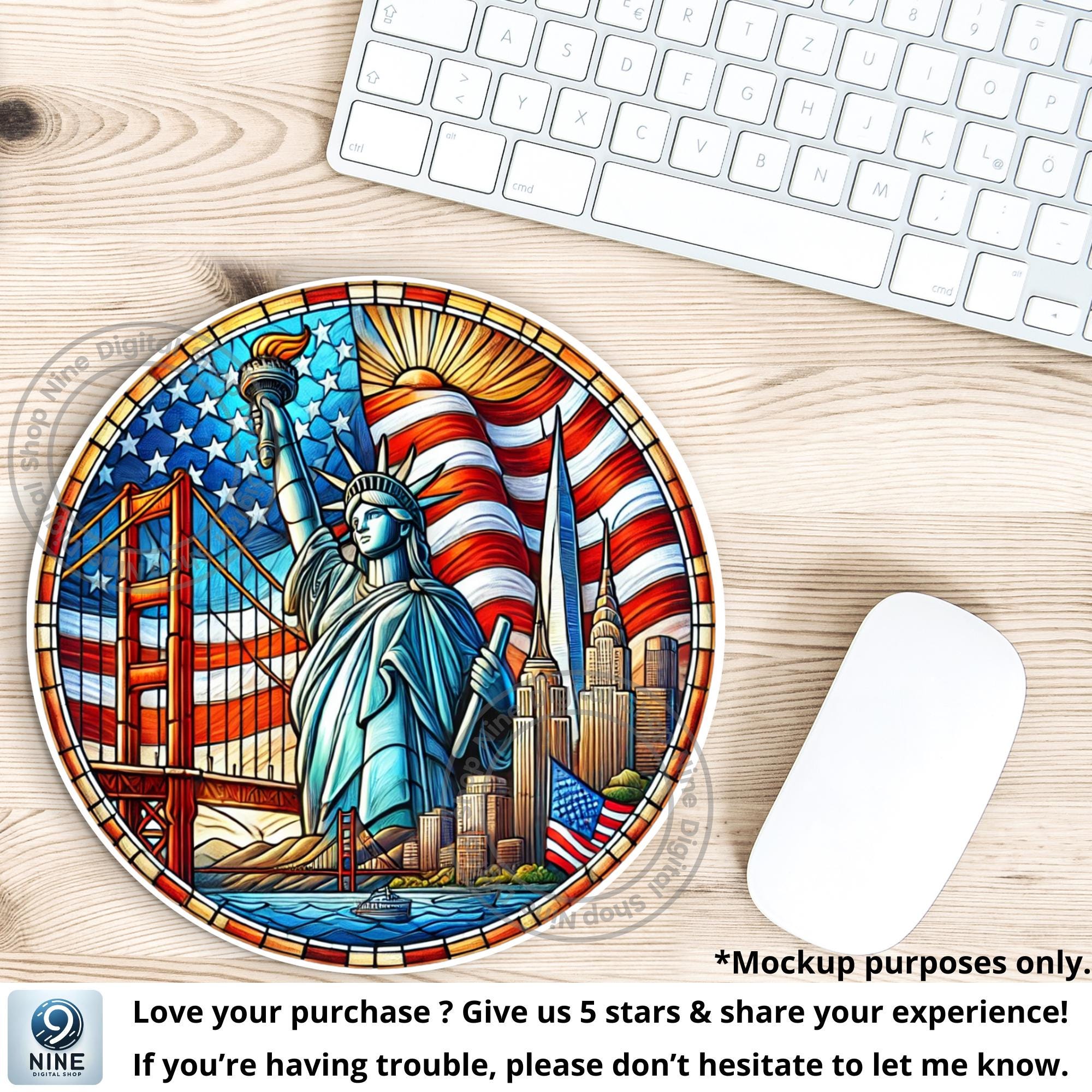 USA Stained Glass Png, American Flag Stained Glass, America Stained ...