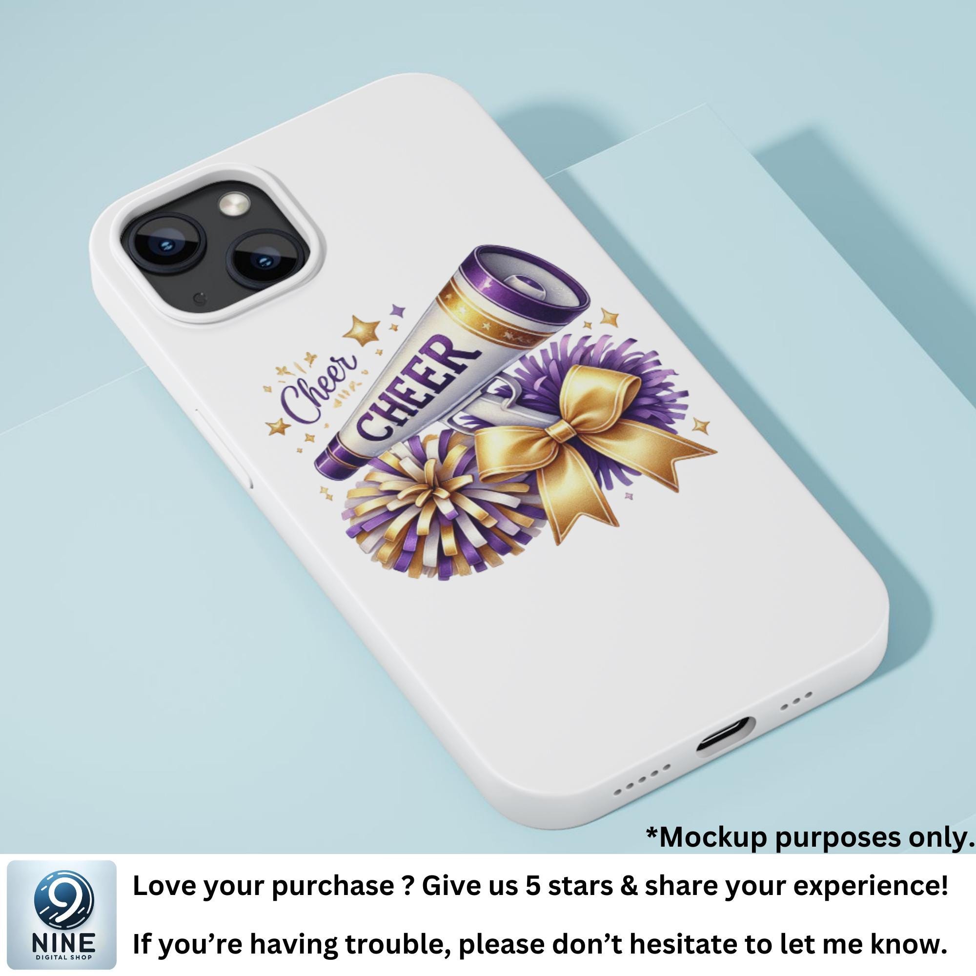 Cheer Purple and Cheer Gold Cheer Pom Pom Png Cheer Pom Poms and ...