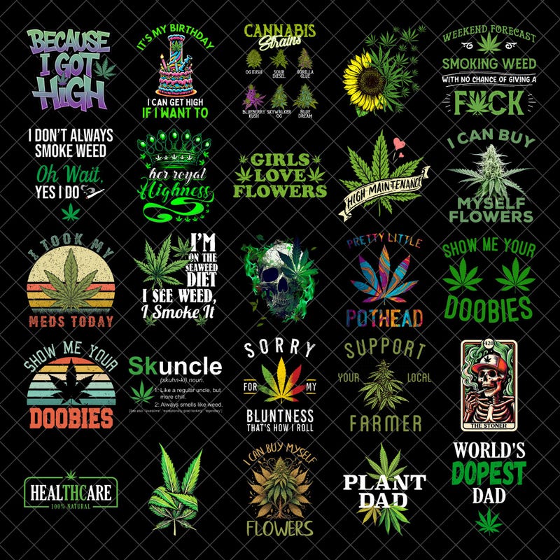 Marijuana T Shirts - Etsy