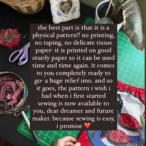 Easy Play Dress Sewing Pattern PHYSICAL Beginner Learn to Sew Babydoll ...