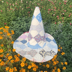 Quilt Witch Hat Pattern Easy Sewing Cottagecore Physical Paper Indie ...