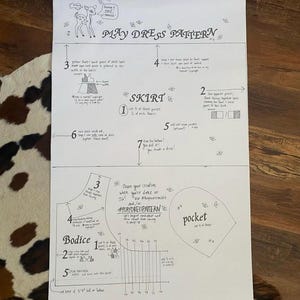Play Dress Sewing Pattern: Beginner Friendly, Size Inclusive (physical ...
