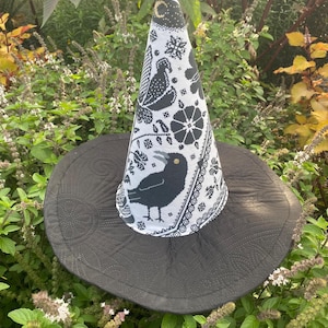 Quilt Witch Hat Pattern Easy Sewing Cottagecore Physical Paper Indie ...