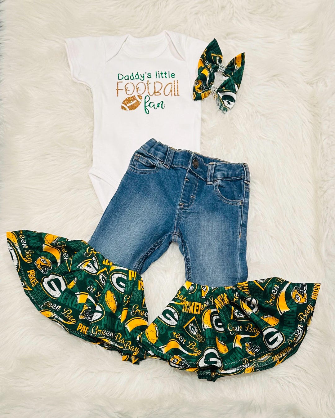 Football Bell Bottom Sets - Etsy