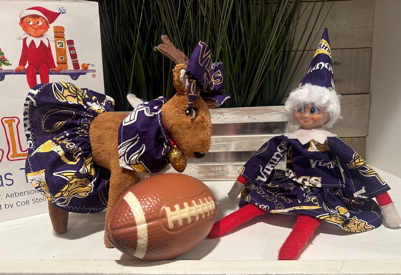 Elf Football Outfit You Pick Team - Etsy