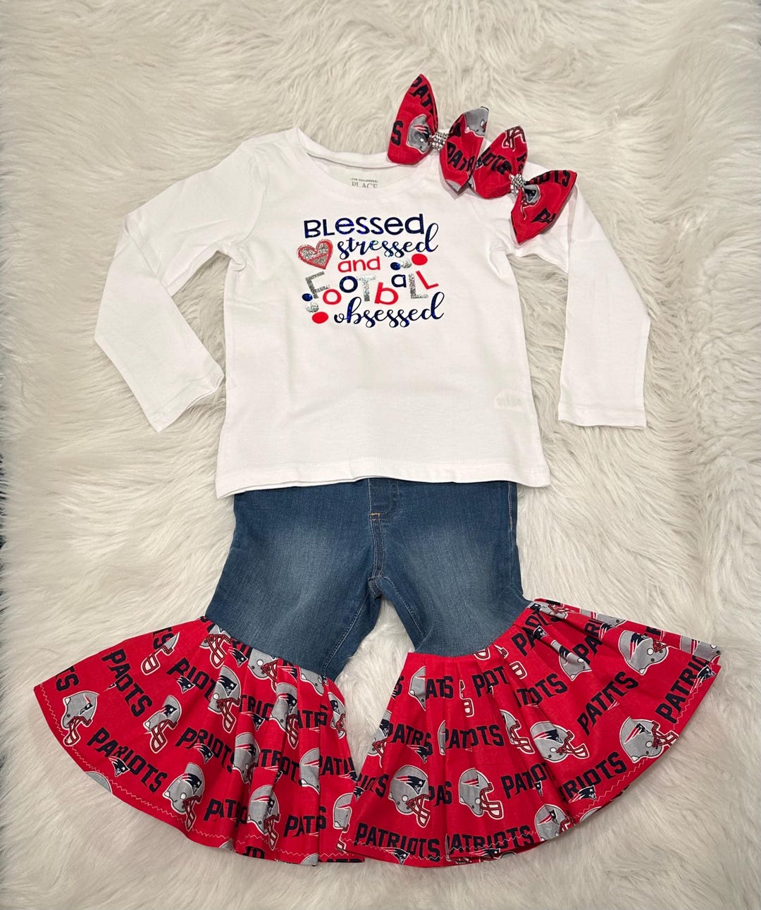 Football Bell Bottom Sets - Etsy