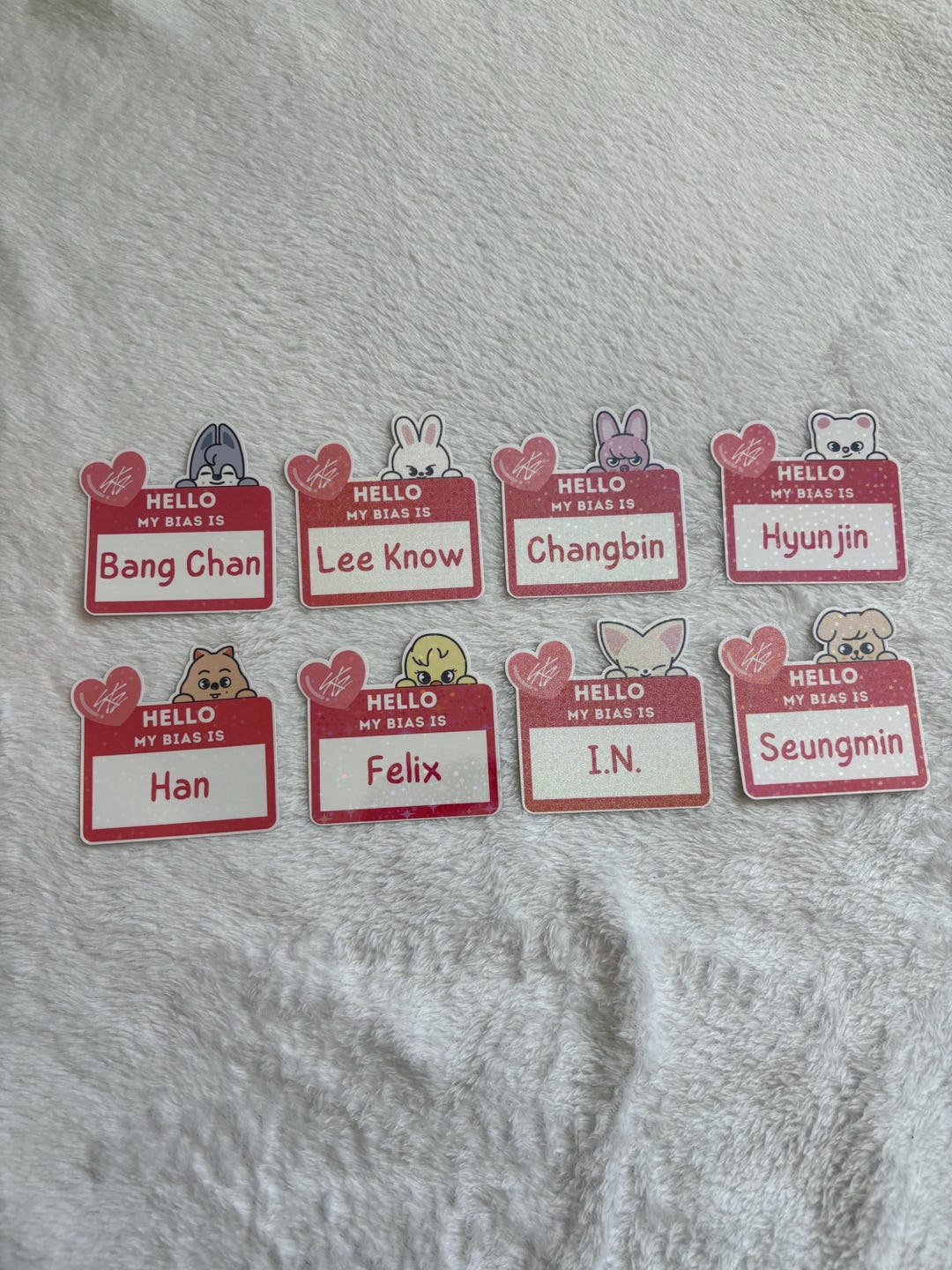 Hello, My Bias is K-pop Sticker – Stray Kids X SKZOO | Waterproof K-pop ...