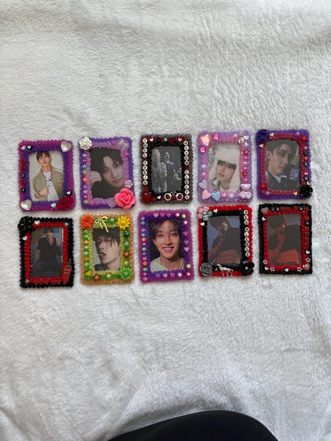 Stray Kids Bang Chan Decorative Deco Toploader | Handmade K-pop PC ...