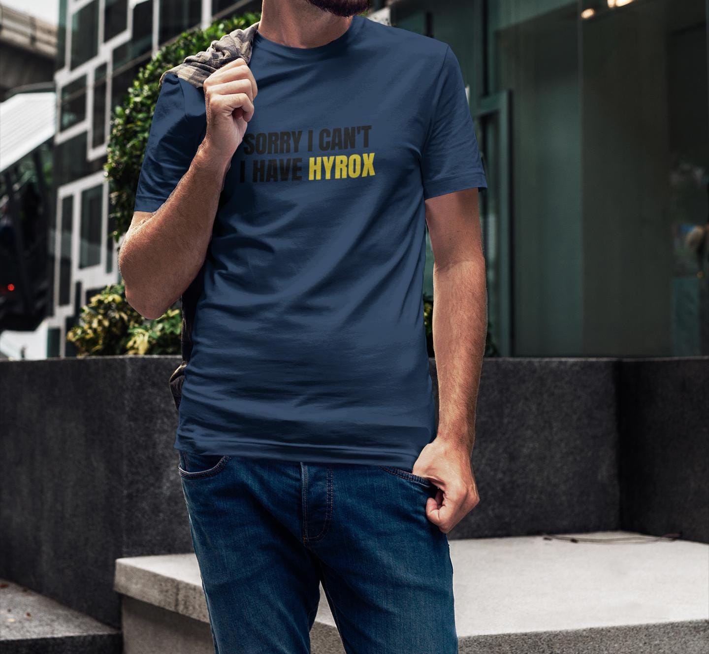 Hyrox Tshirt Sorry I Cant, I Have Hyrox, Unisex Cotton Tee , Hyrox ...