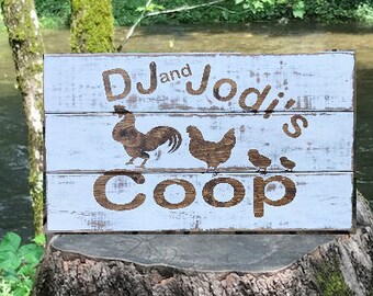 Chicken signs | Etsy