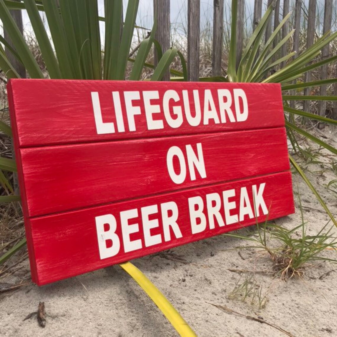 Lifeguard Pool Sign Beach Decor for Beach Home Pool House - Etsy
