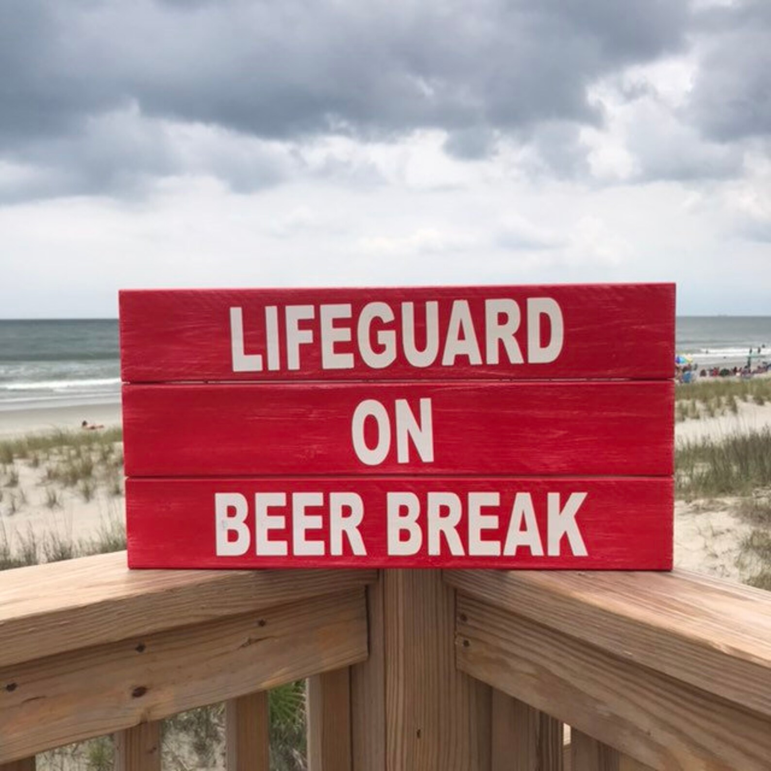 Lifeguard Pool Sign Beach Decor for Beach Home Pool House | Etsy