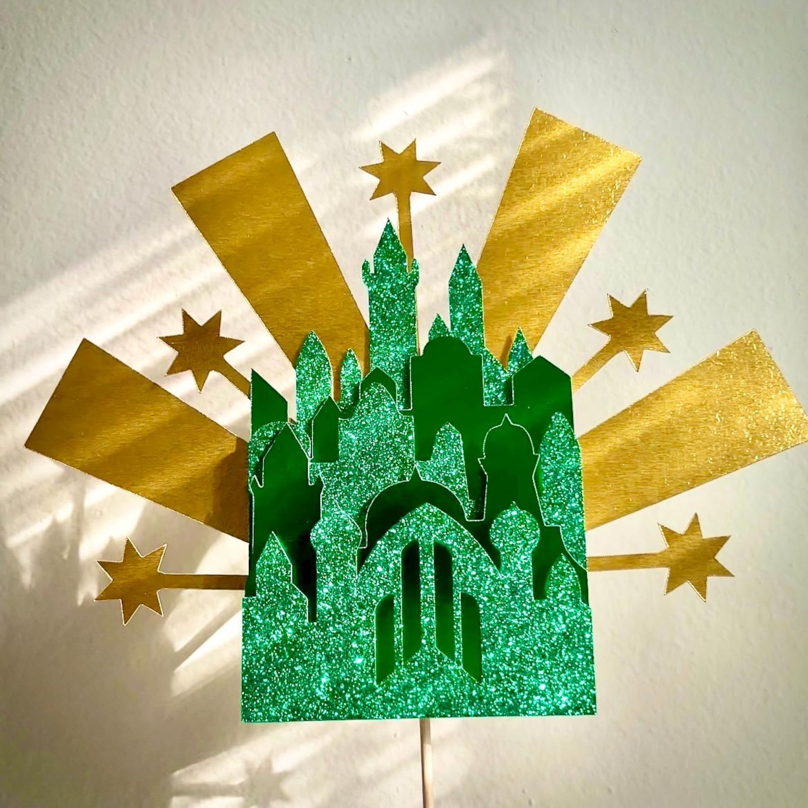 Wicked Cake Topper SVG Emerald City Cake Topper File Digital Download ...