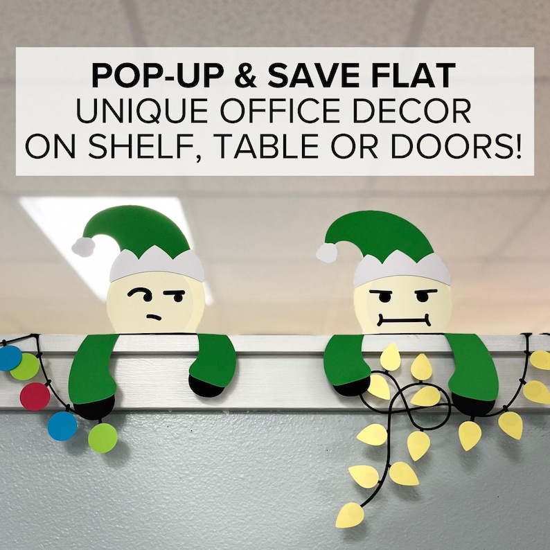 Christmas Elf Papercraft SVG File Pop-up Paper Craft Cricut Projects ...