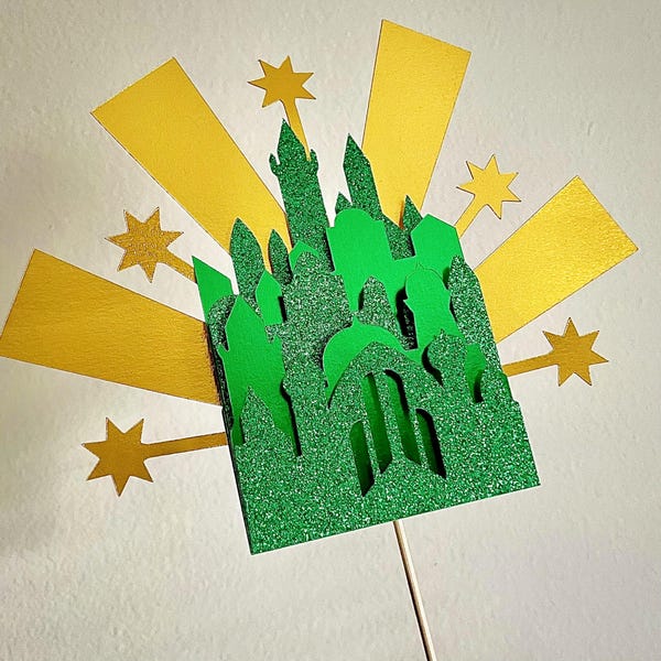 'wicked' Cake Topper - Etsy UK