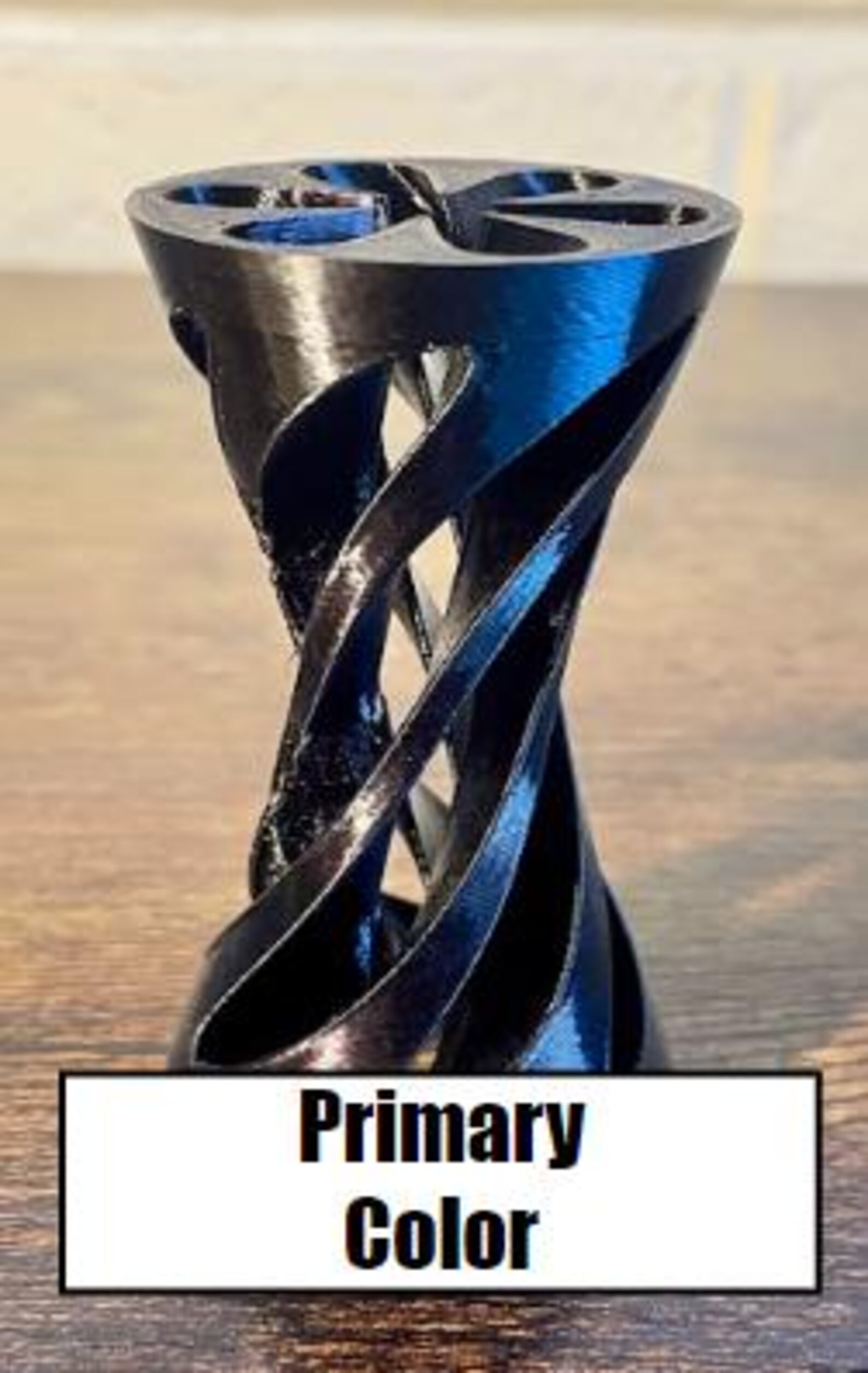 3D Printed Hourglass Spiral Fidget Toy - Etsy