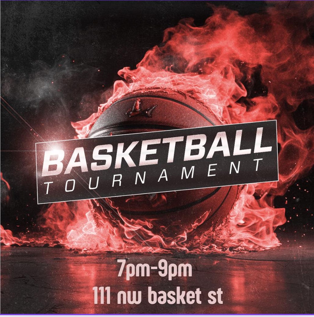 Basketball Tournament Template, Rush Template, Basketball Template ...