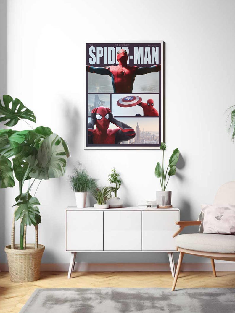 Spider-man Poster No Way Home Poster Tom Holland Poster Spider Man ...