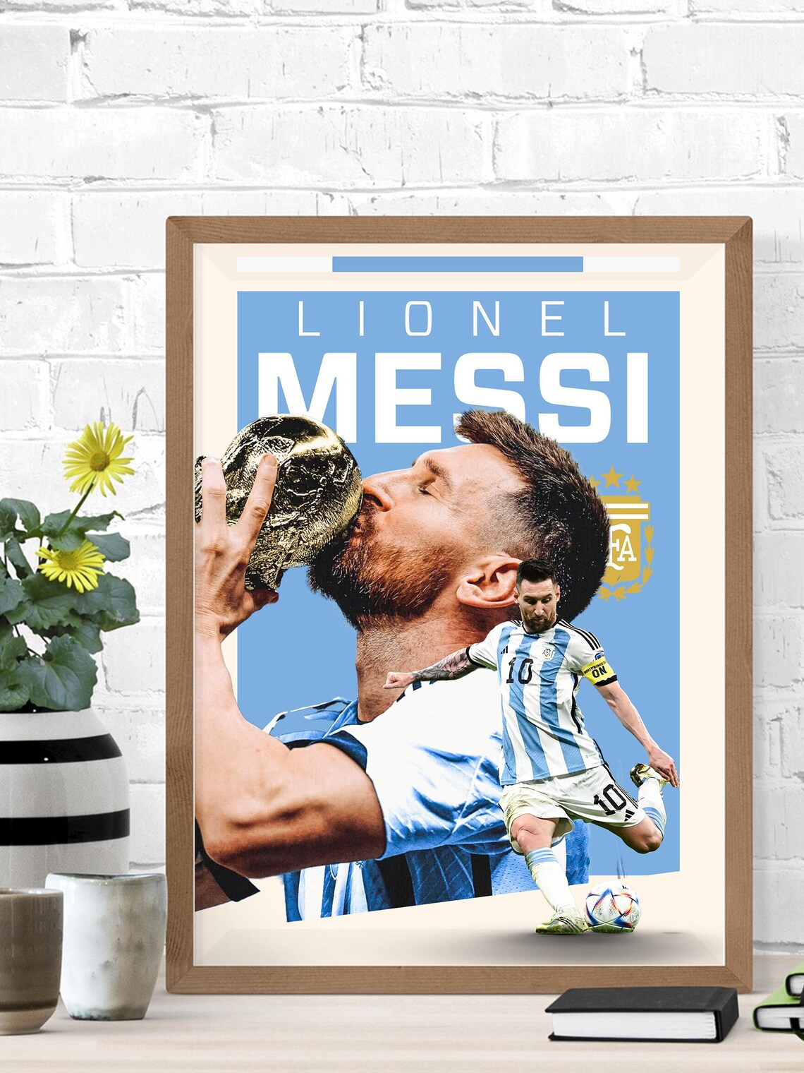 Messi Poster Soccer Poster Lionel Messi Poster Argintina Poster Messi ...