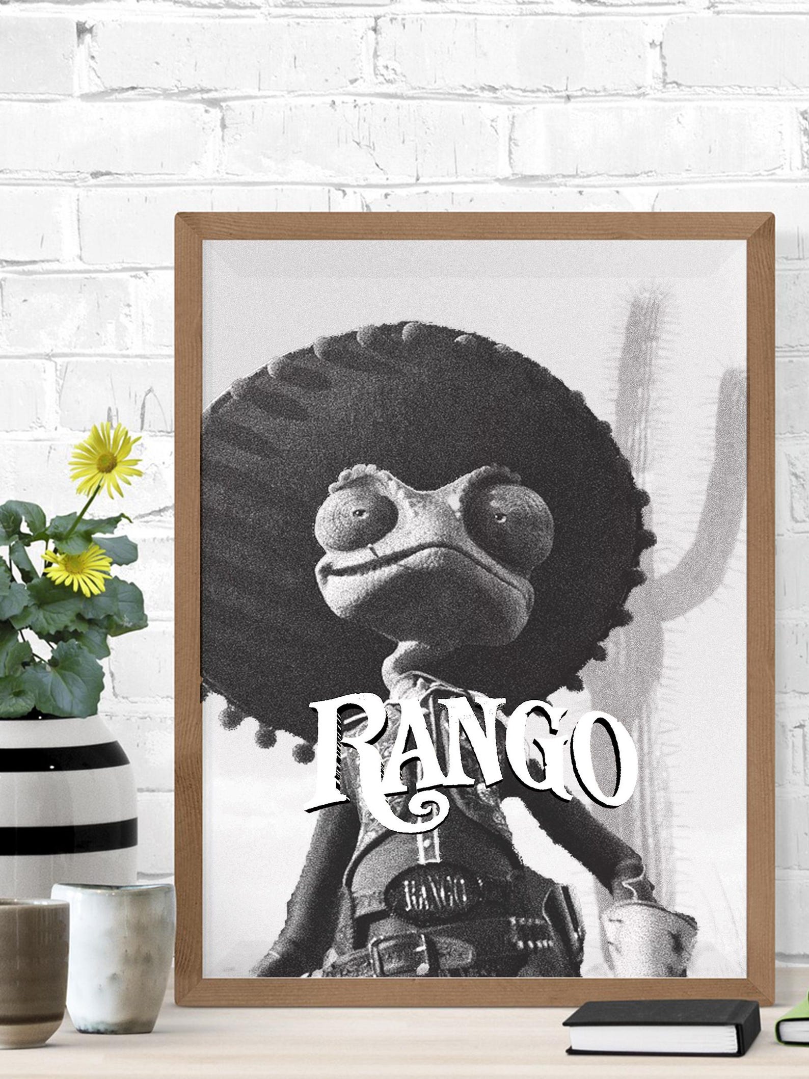 Rango Movie Poster, Rango Wall Decor, Wall Art, Movie Posters, Rango ...