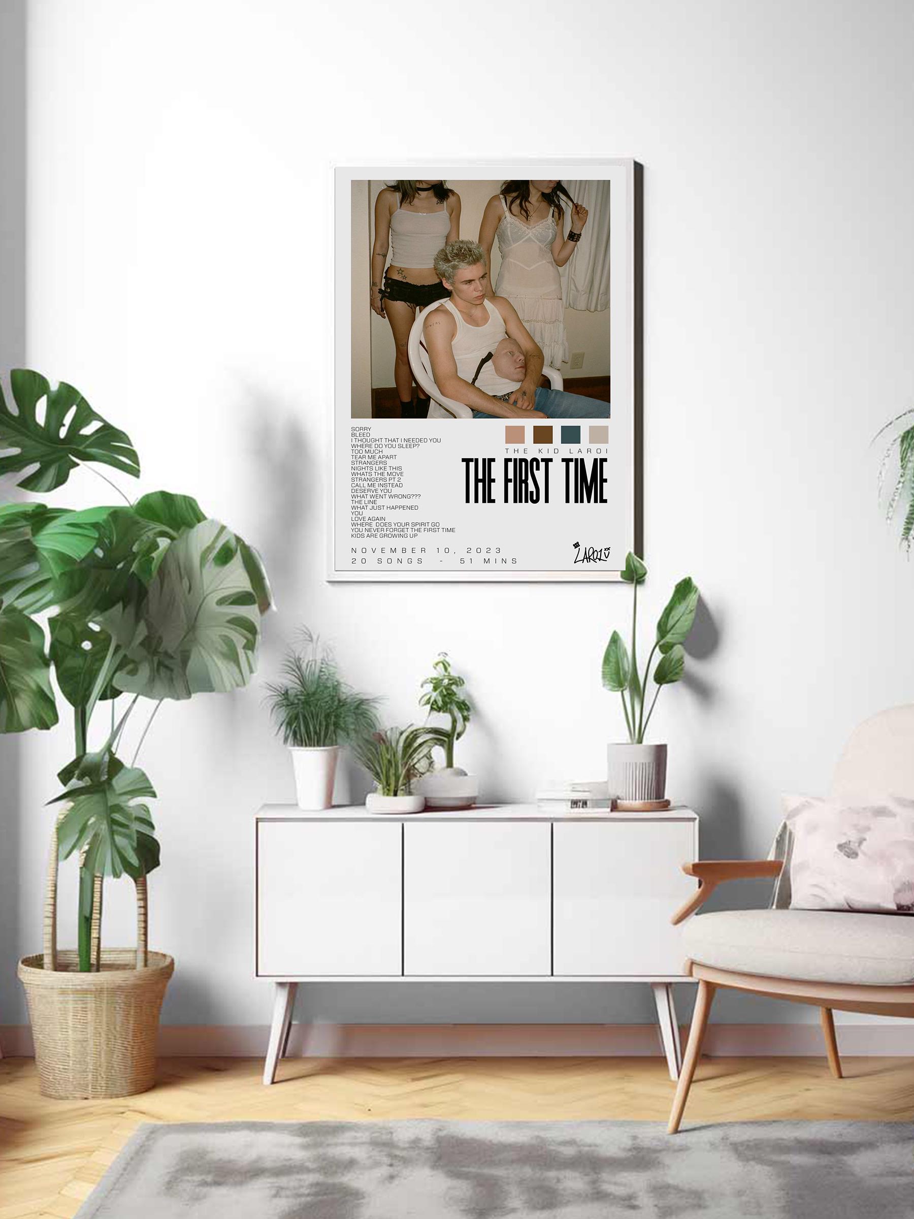 The Kid Laroi Poster the Kid Laroi Print the First Time Poster Gifts ...