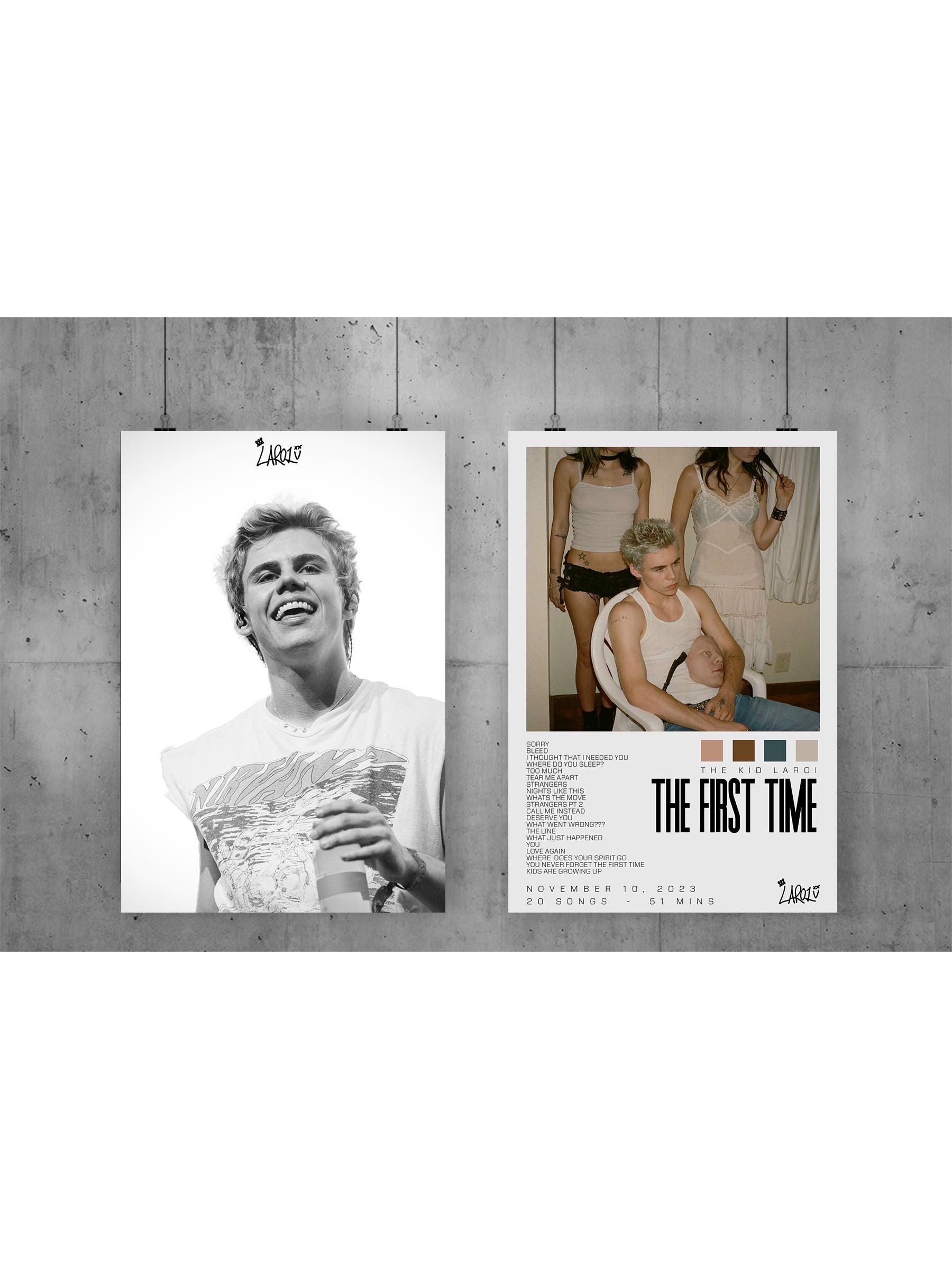 The Kid Laroi Poster the Kid Laroi Print the First Time Poster Gifts ...