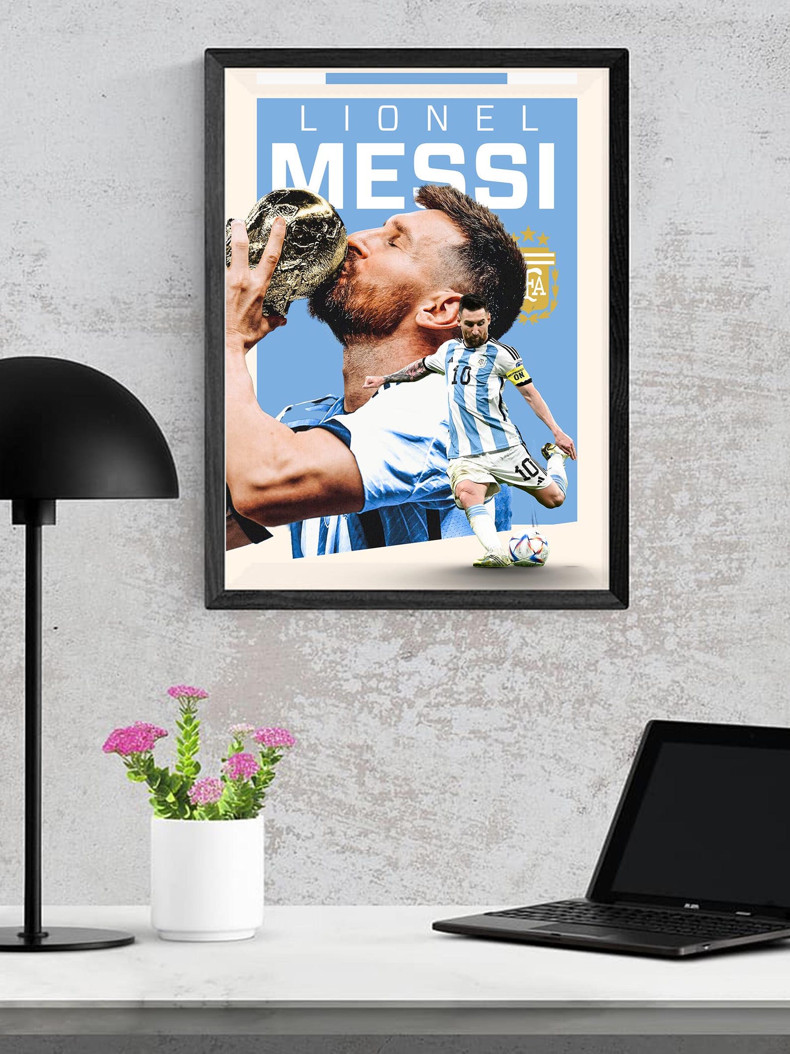 Messi Poster Soccer Poster Lionel Messi Poster Argintina Poster Messi ...
