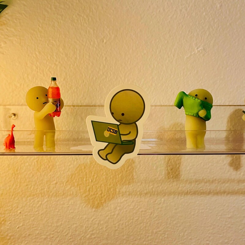 Smiski Stickers - Etsy