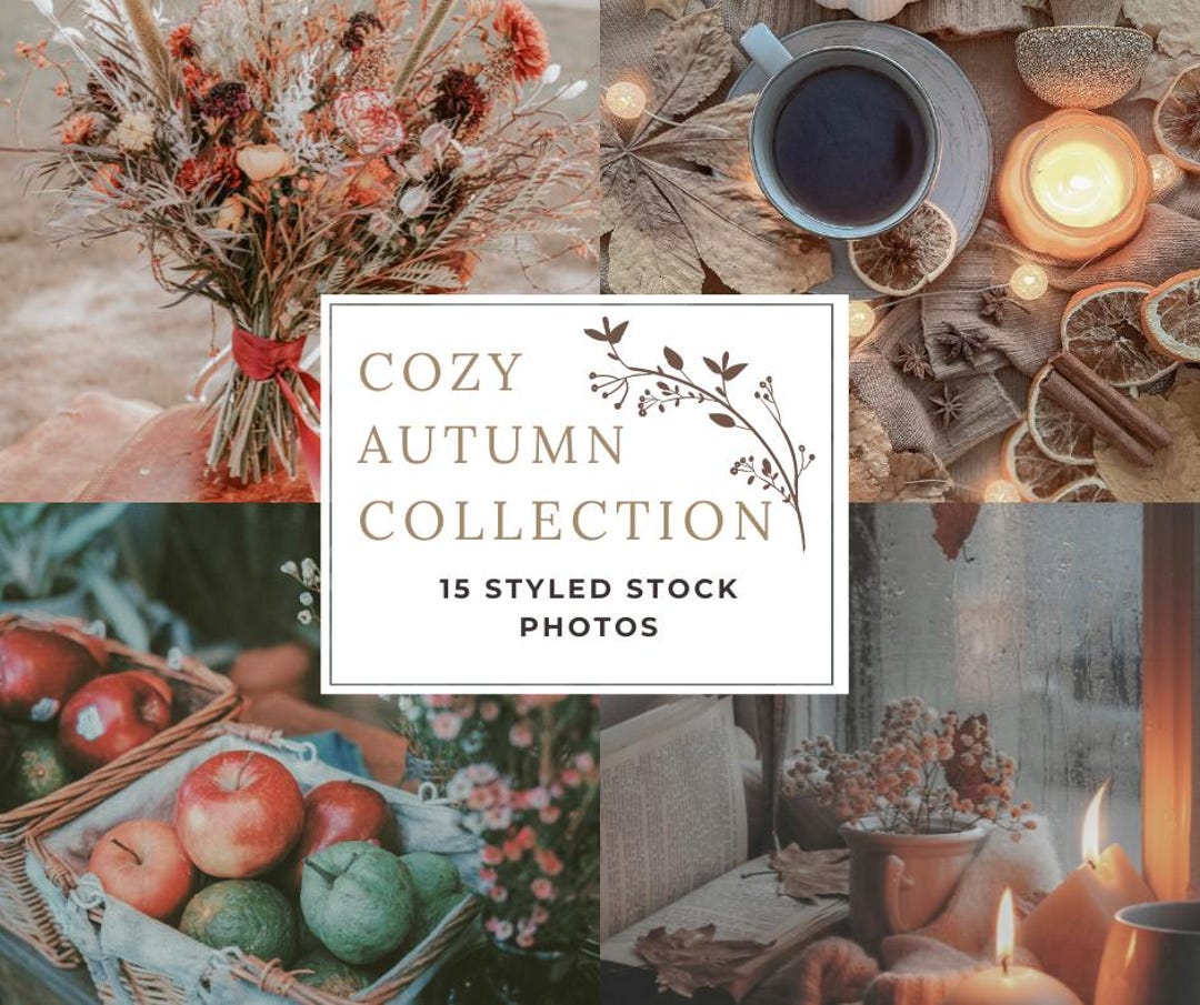 Styled Cozy Autumn Fall Stock Photos, Social Media Photos, Faceless ...