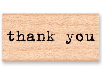 Thank You Stamp | Etsy