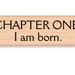 NEW BABY Rubber Stamps~chapter One: I Am Born.~welcome Little One~girl ...