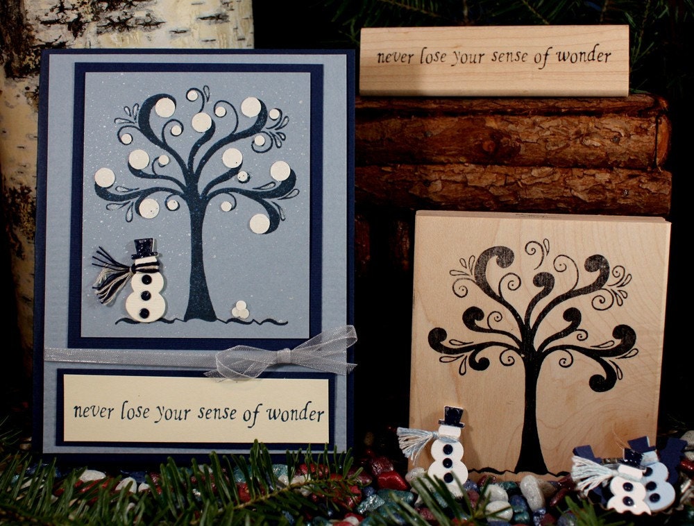 LARGE TREE Rubber Stampscandinavian Design Rubber Stampsall - Etsy