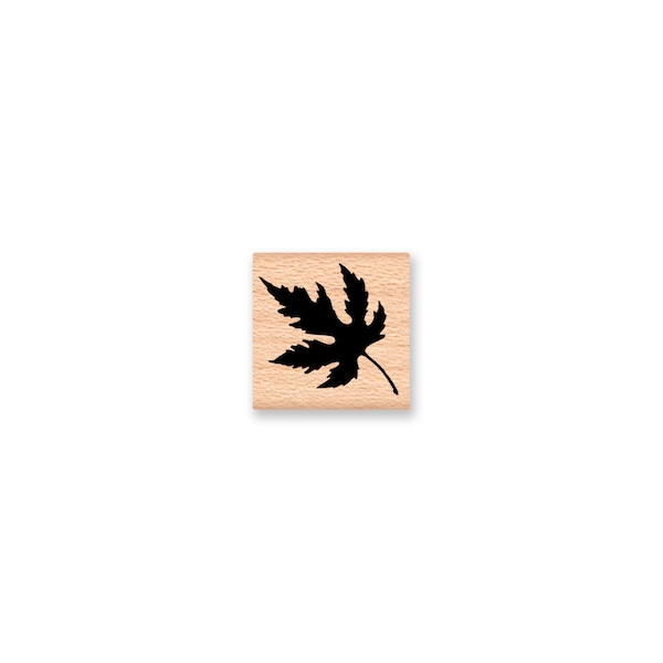 Leaf Rubber Stamp - Etsy
