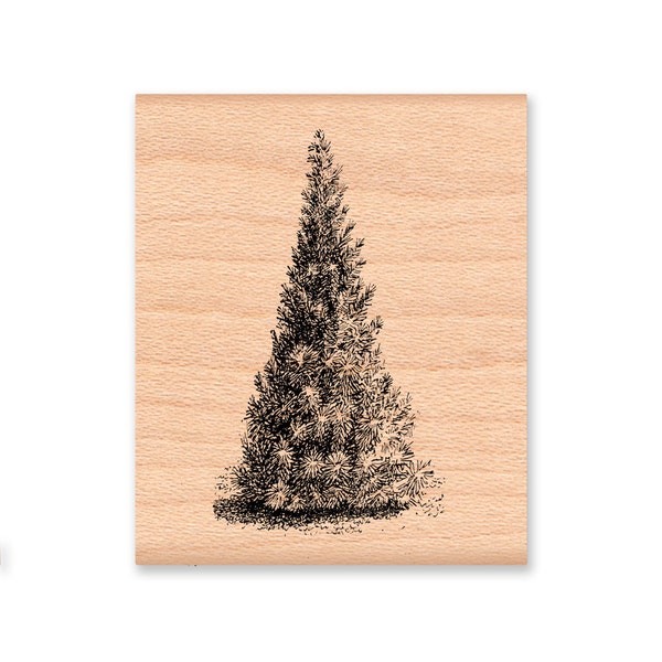 Pine Tree Stamp - Etsy