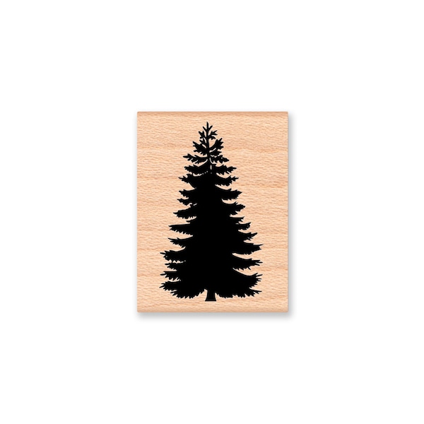 Pine Tree Stamp - Etsy