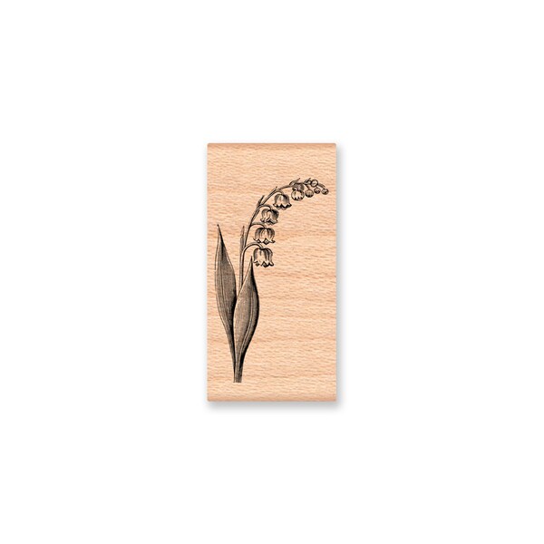 Lily Rubber Stamp - Etsy