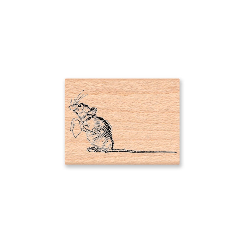 Mouse Rubber Stamp - Etsy