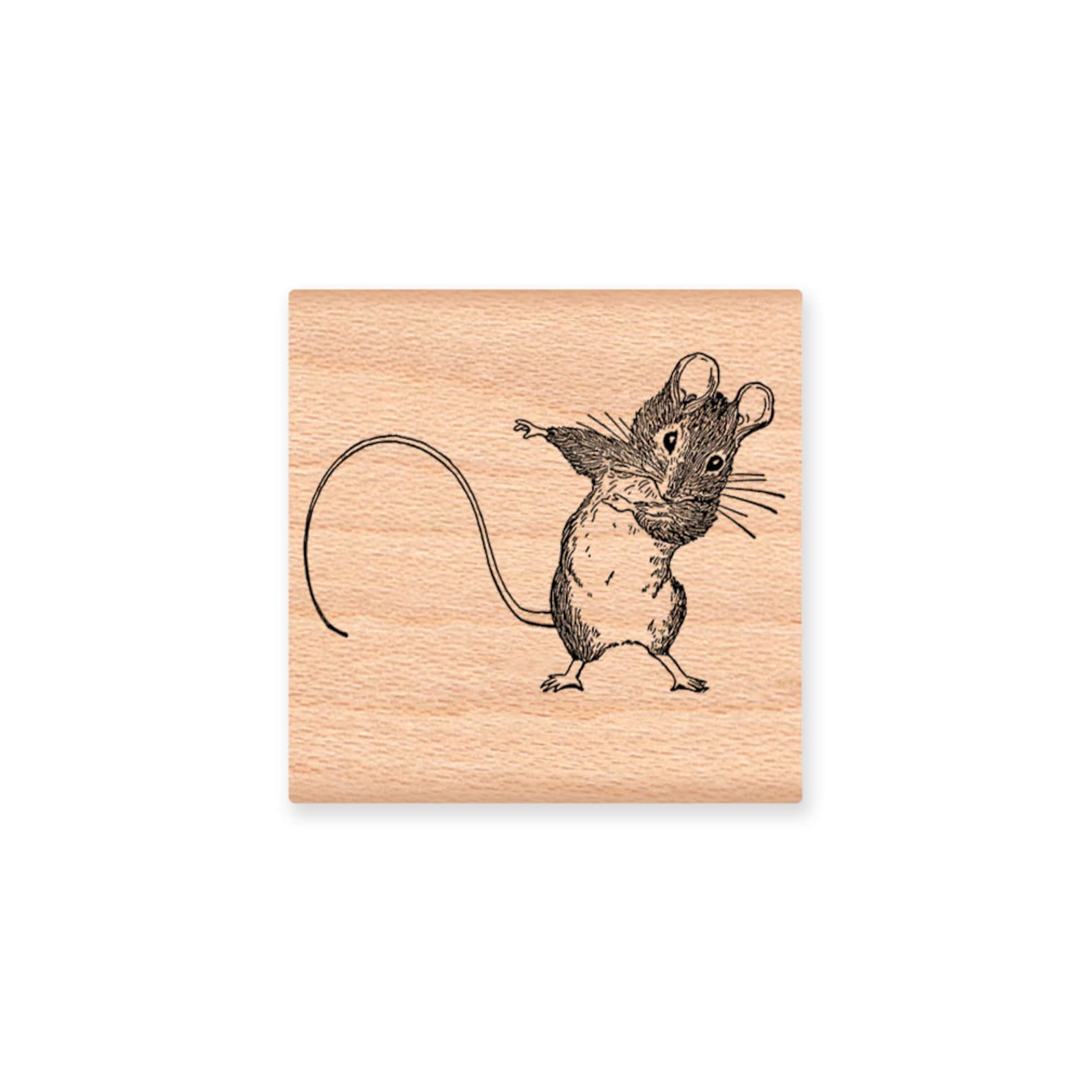 MOUSE Rubber Stampcute Mouse Stampbirthday Party - Etsy