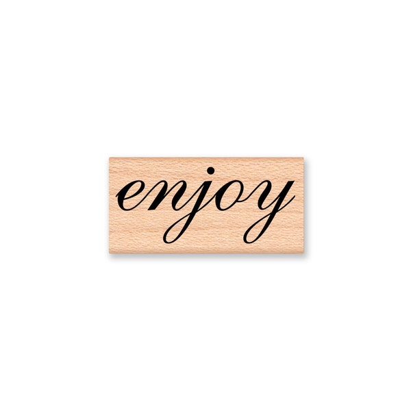Enjoy Stamp - Etsy