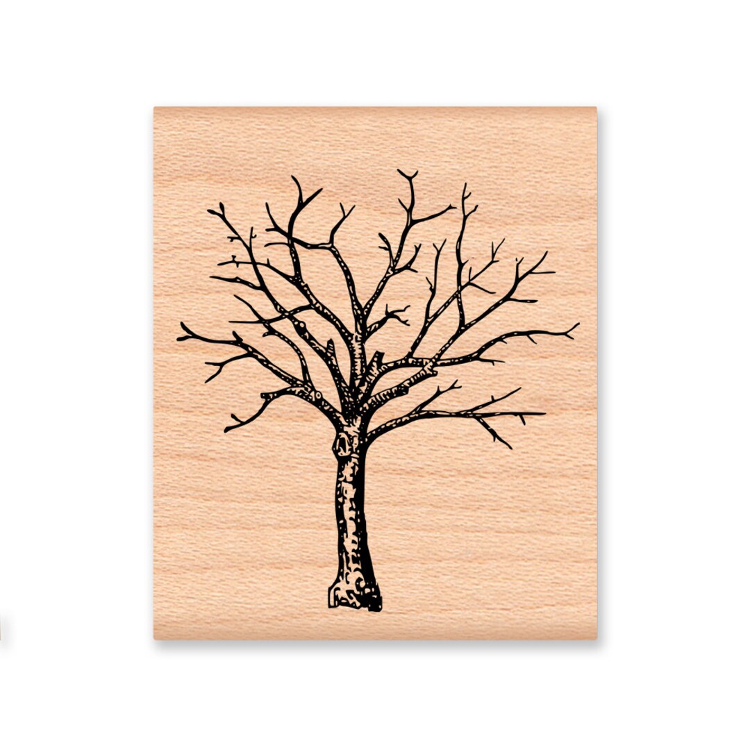 BARE TREE Rubber Stamp~perfect Tree Stamp for Autumn and Fall Crafting ...