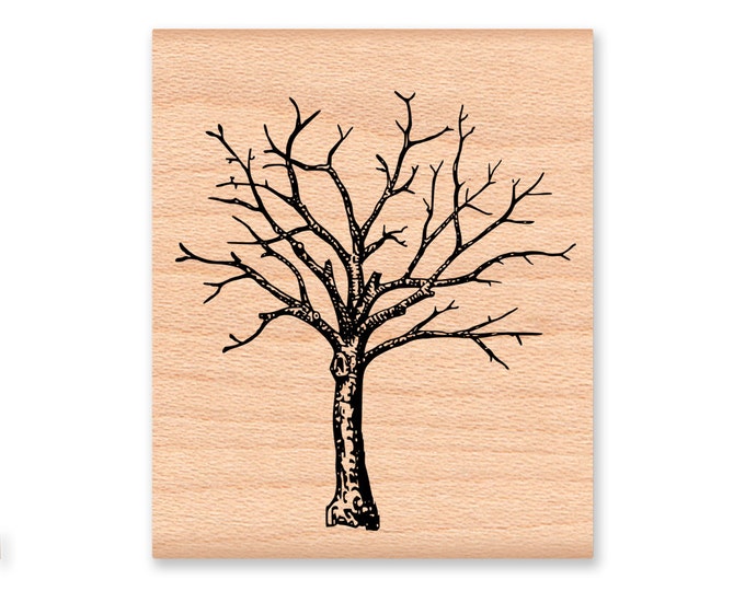 BARE TREE Rubber Stampperfect Tree Stamp for Autumn and Fall ...