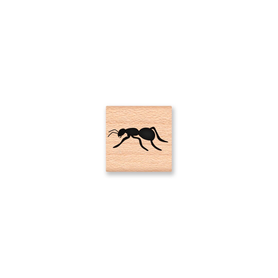 SMALL ANT Rubber Stamp~ants Stamp~bug~insect~summer~picnic~card Making ...