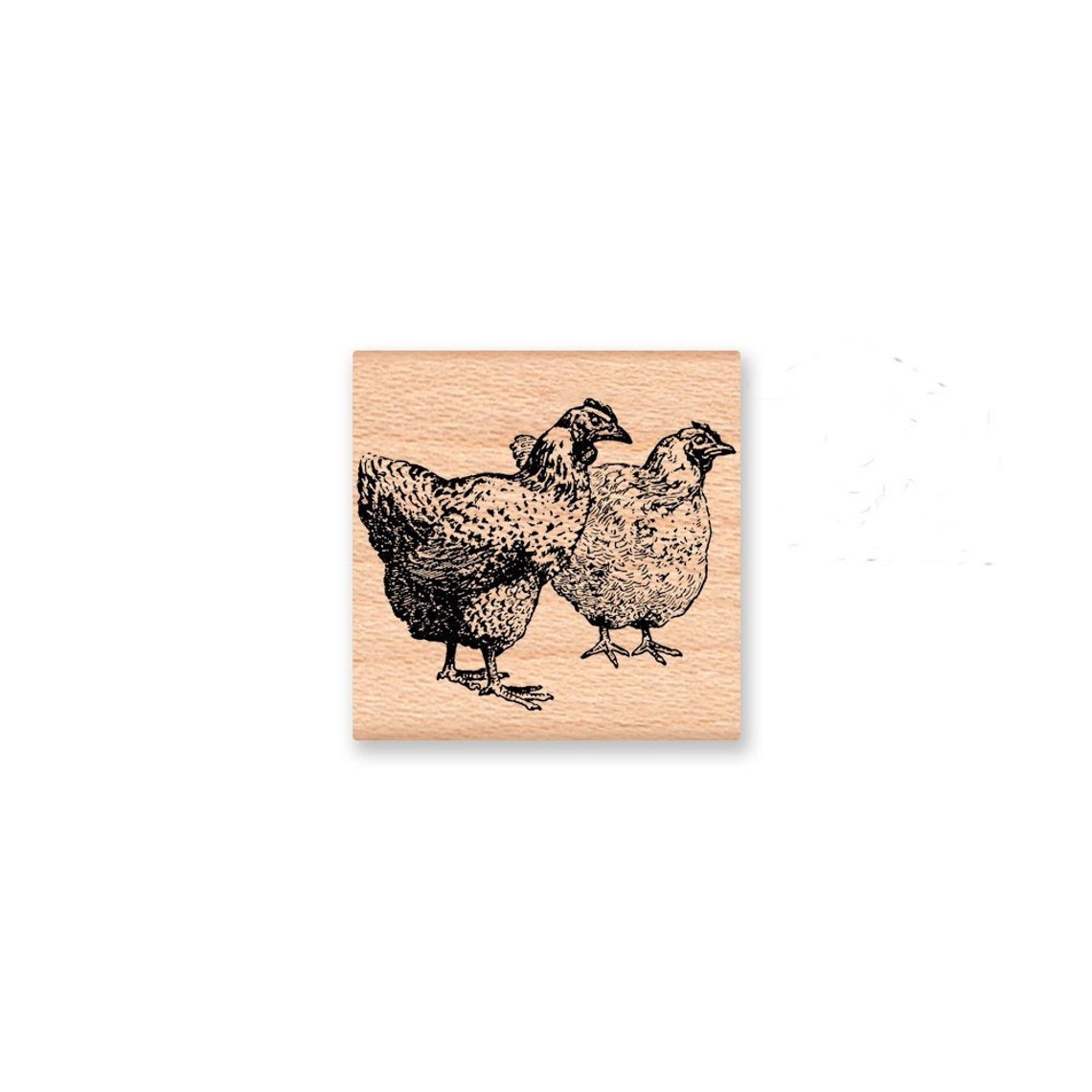 Chickens Rubber Stampsfarm Hens Animalroosters and - Etsy