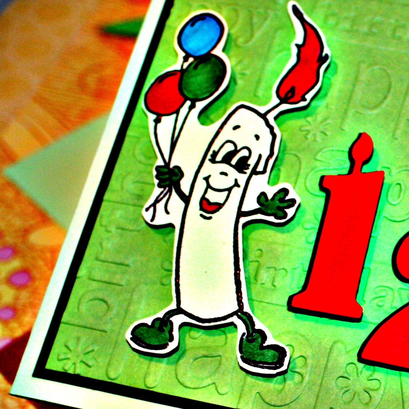 Happy Birthdaybirthday Rubber Stampbirthday Wishedbirthday | Etsy