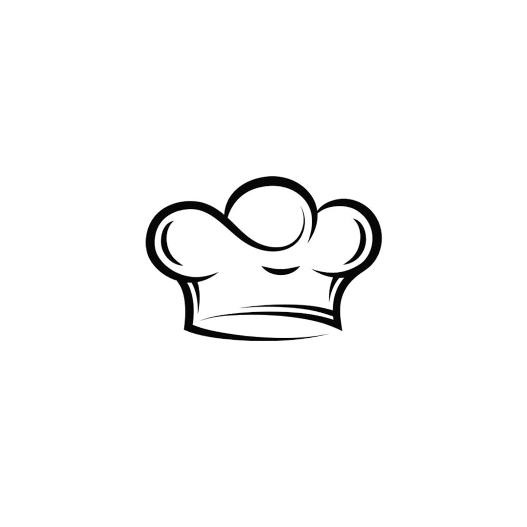 CHEF HAT Rubber Stamp~chefs~bakers Hat~bbq~barbaque~cling Stamp~cooking ...
