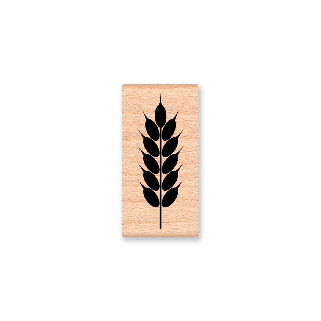 WHEAT SHEAF Rubber Stamp~thanksgiving Fall and Autumn Stamp~perfect for ...