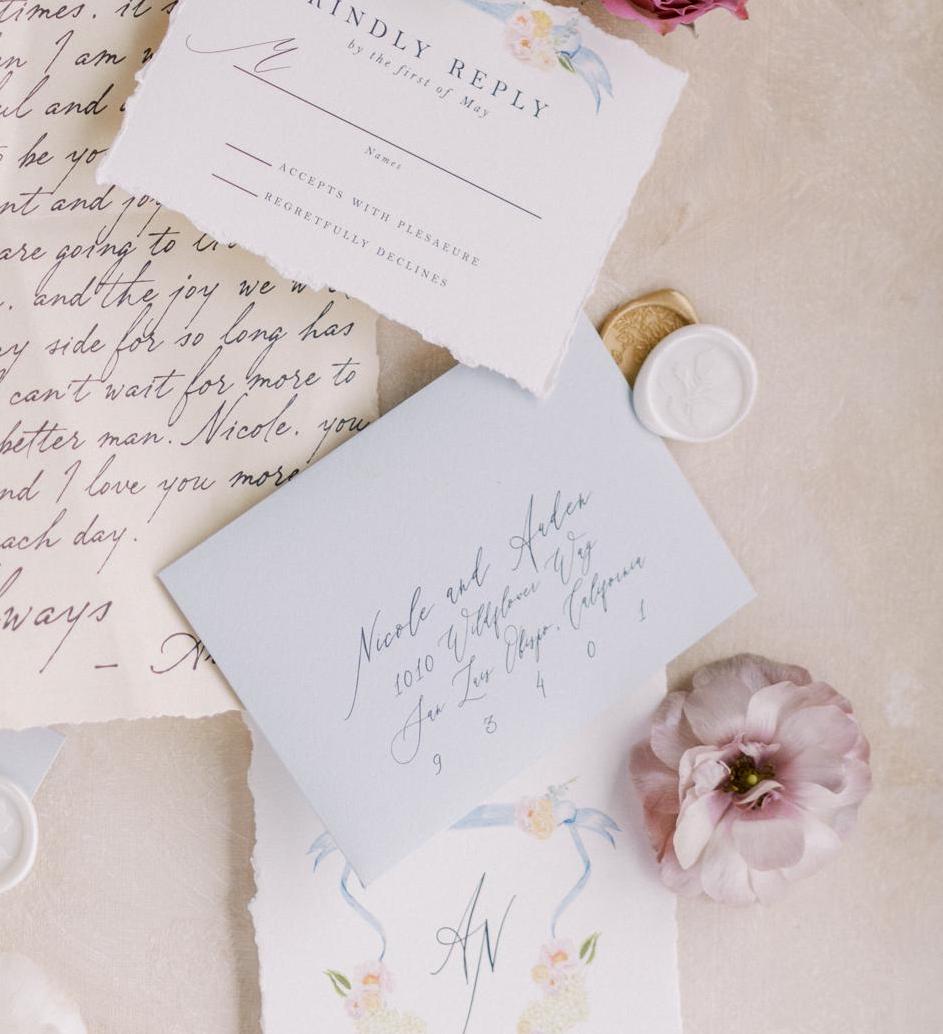 Wedding RSVP Envelope Printed Addressing Add On - Etsy